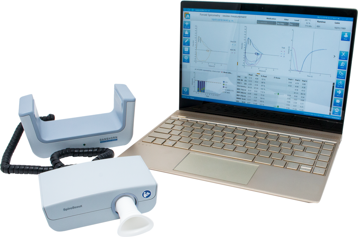 SpiroScout Spirometer – CardioMachine